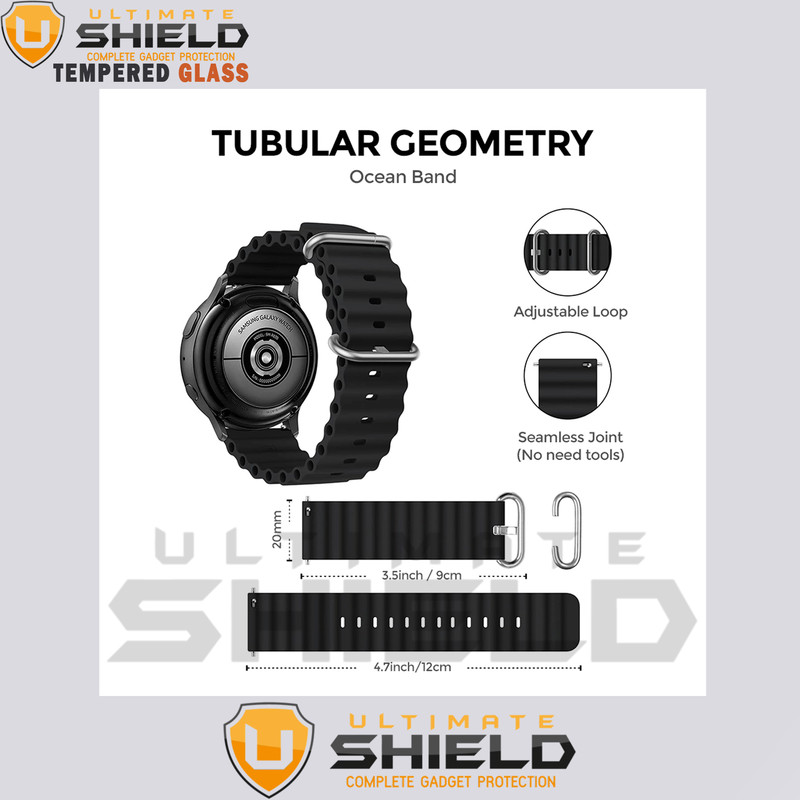 قیمت و خرید بند آلتیمیت شیلد مدل Ocean-UL مناسب برای ساعت هوشمند هپی تاچ K59 / K59 Pro