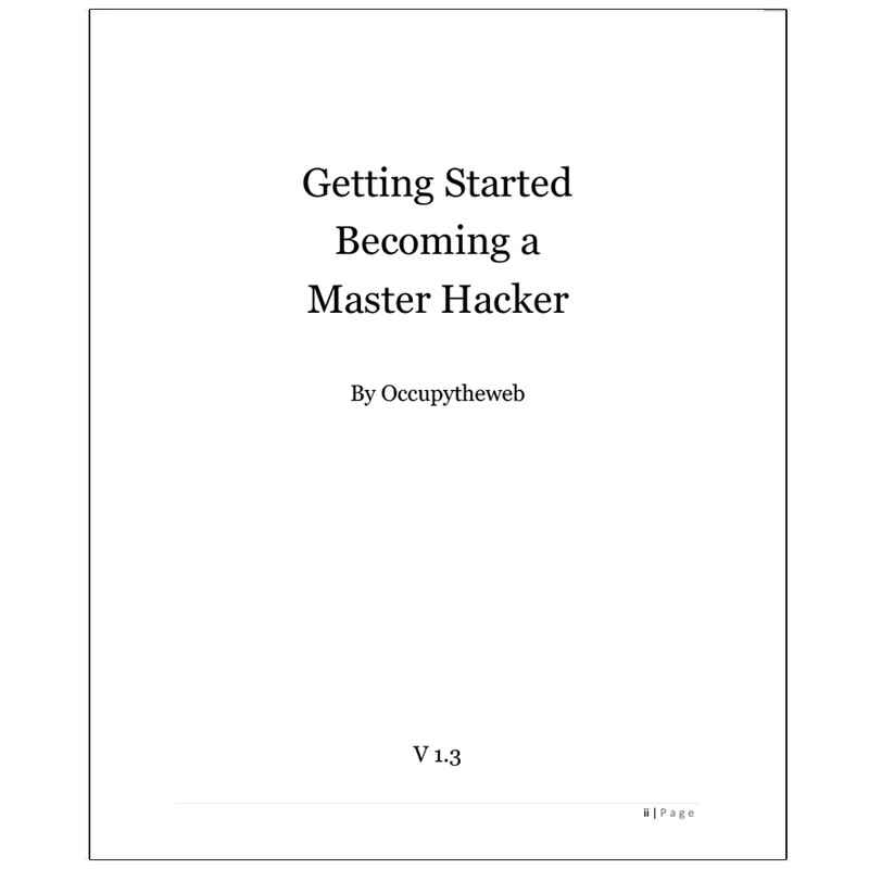 قیمت و خرید کتاب Getting Started Becoming a Master Hacker اثر Occupytheweb انتشارات رایان کاویان