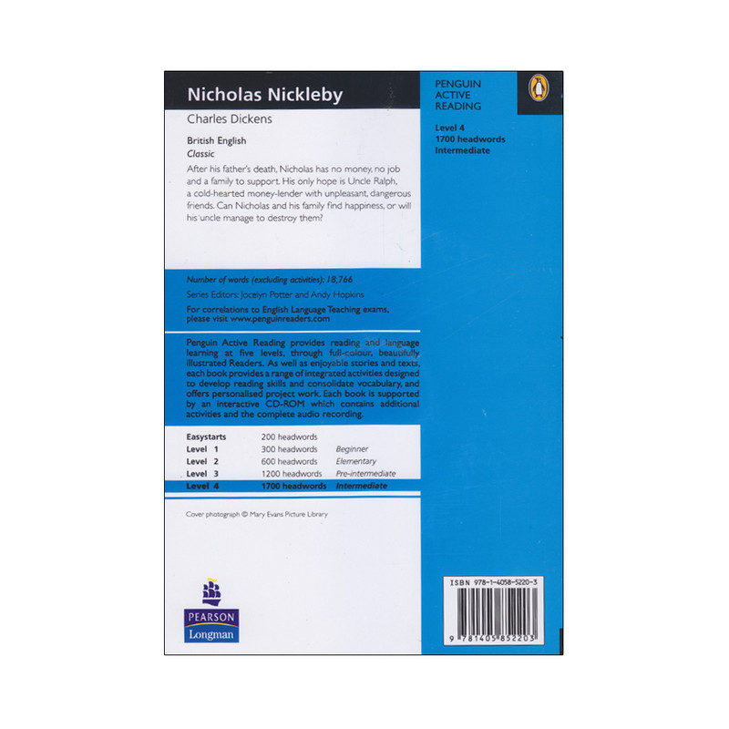 قیمت و خرید کتاب Penguin Active Reading 4 Nicholas Nickleby اثر Charles ...