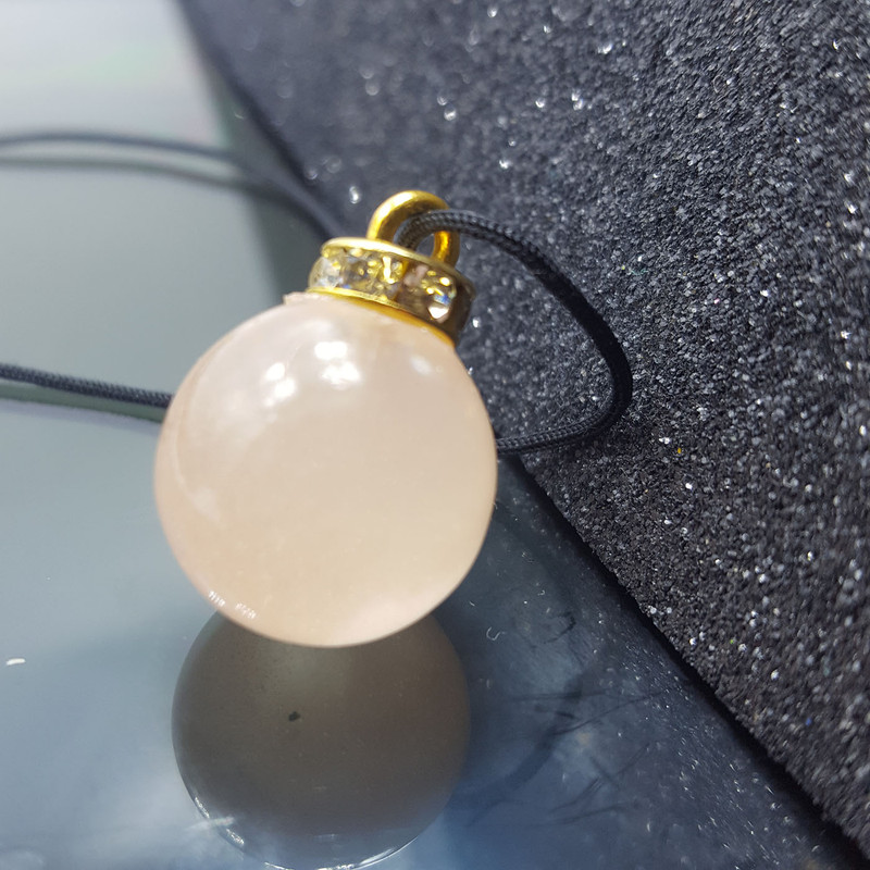 قیمت و خرید گردنبند دخترانه مدل شب نما گوی 1.7