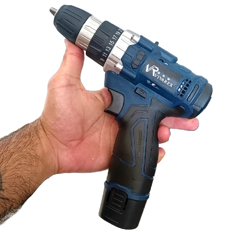 قیمت و خرید پیچگوشتی شارژی ویوارکس مدل Vr1210-2a مجموعه 30 عددی