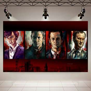 قیمت و خرید پوستر مدل سریال شرلوک هلمز کد AR1430