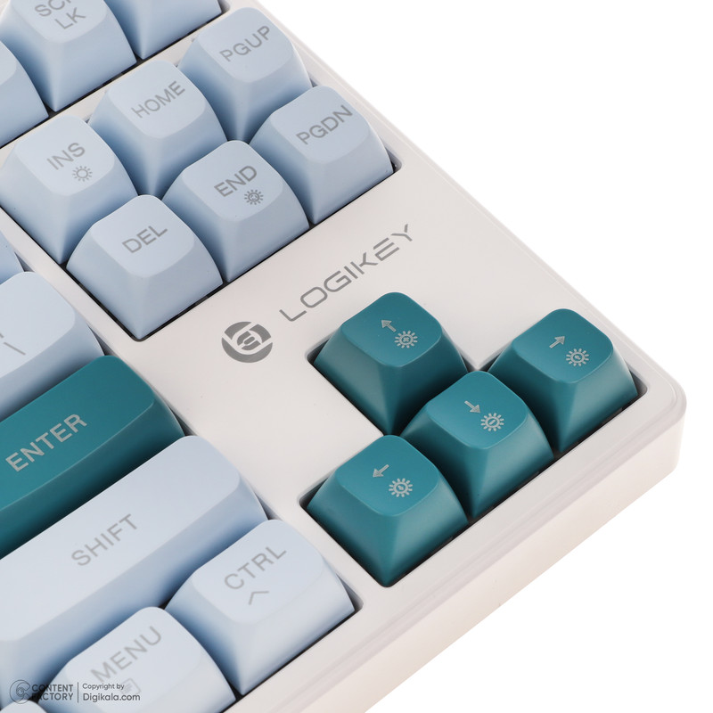 قیمت و خرید کیبورد گیمینگ بی سیم لاجی کی مدل K420W، سوییچ مکانیکال قرمز، Tenkeyless، نورپردازی RGB
