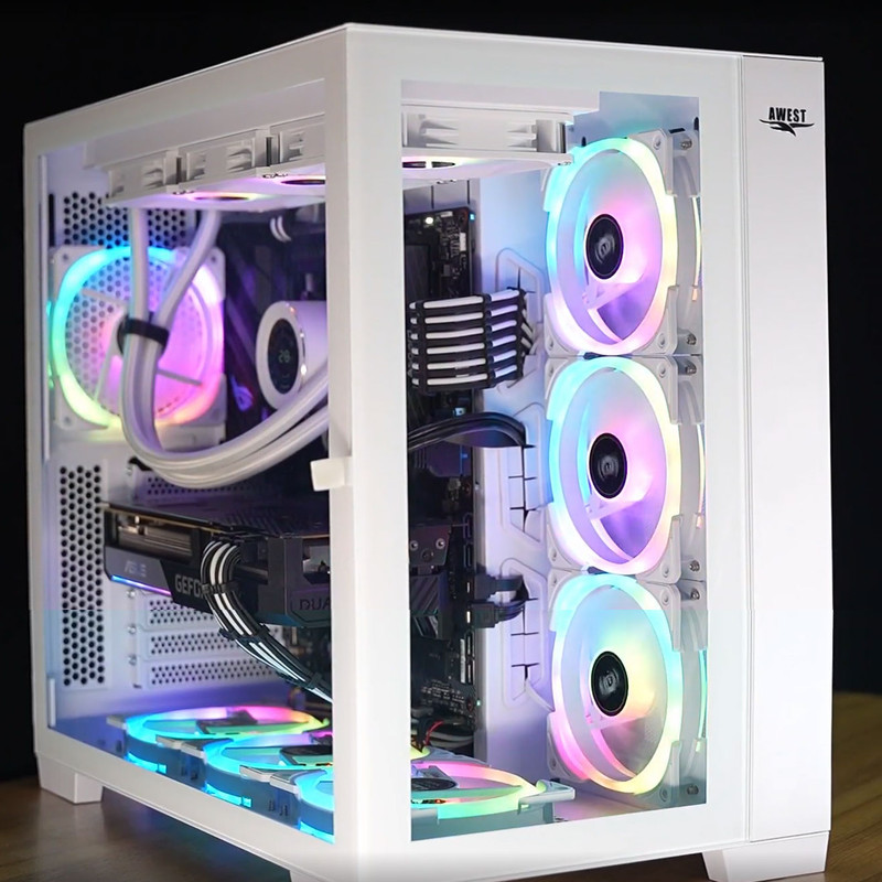 قیمت و خرید کیس کامپیوتر گیمینگ اوست مدل GT-AQ14-MW