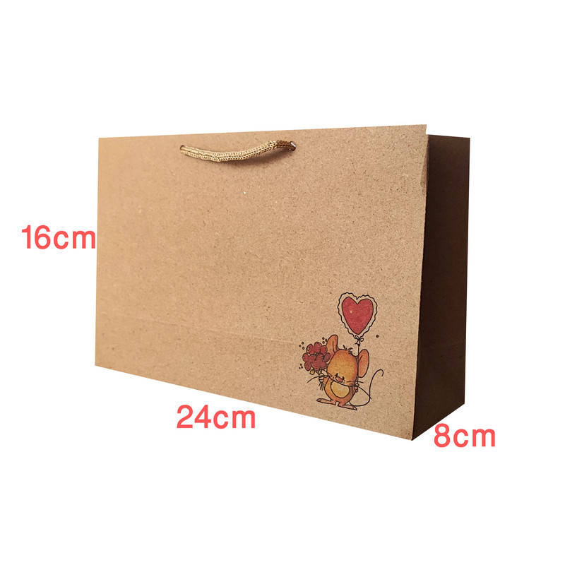 قیمت و خرید ساک هدیه مدل کادو تولد مجموعه 3 عددی