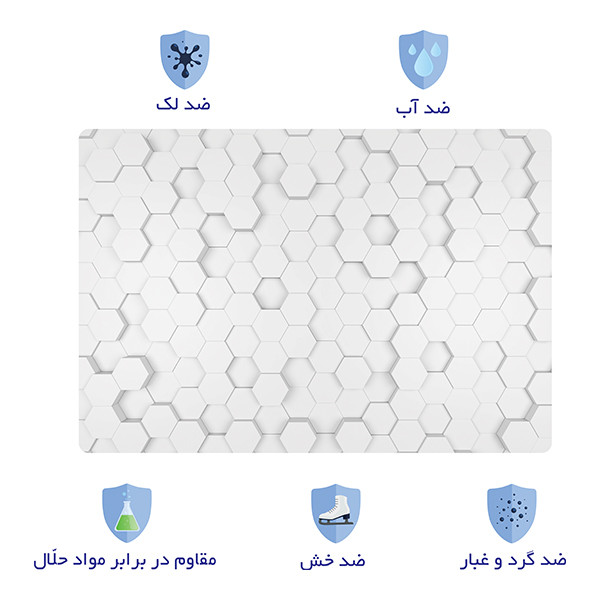 قیمت و خرید استیکر لپ تاپ توییجین و موییجین طرح هندسی کد 25 مناسب برای
