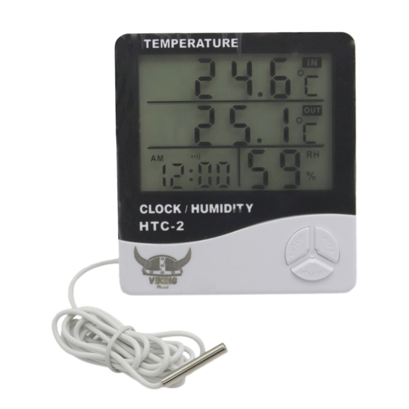 قیمت و خرید رطوبت سنج و دما سنج مدل وایکینگ کد YPSF-HTC2