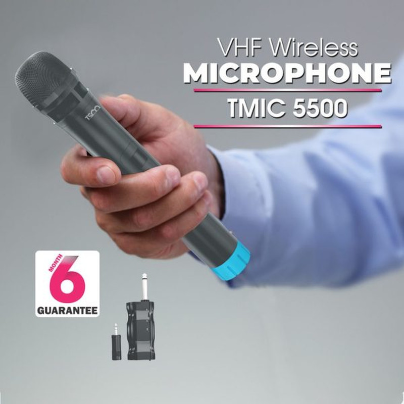 قیمت و خرید میکروفون بی سیم تسکو مدل TMIC5500