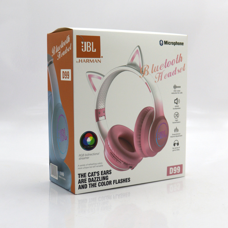 قیمت و خرید هدفون بلوتوثی مدل گربه ای کد YPPK-D99