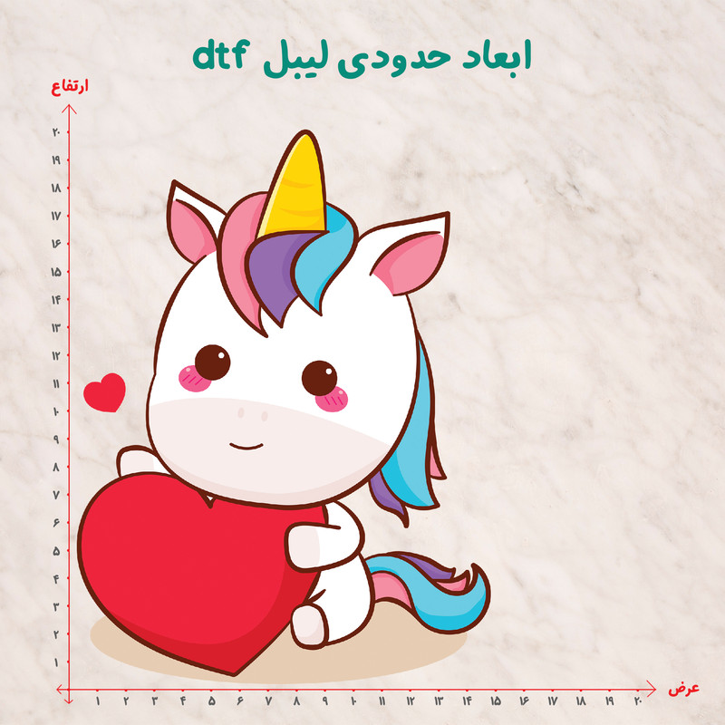 قیمت و خرید استیکر پارچه و لباس مدل dtf طرح یونیکورن کد H20.564 مجموعه 3 عددی