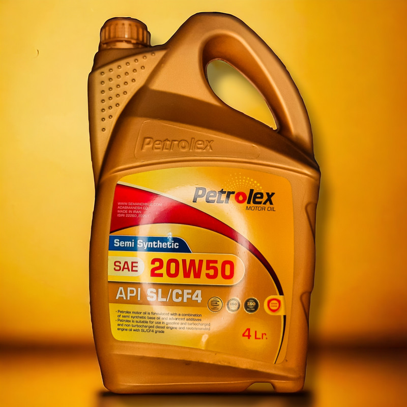 قیمت و خرید روغن موتور پترولکس مدل 20W50 SL/CF4 حجم 4 لیتر