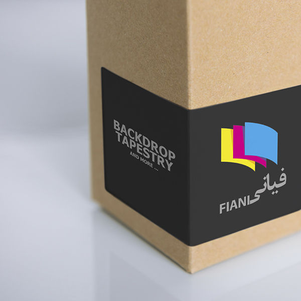 خرید آنلاین و قیمت پوستر پارچه ای فیانی مدل بک دراپ بلک لایت کد F104