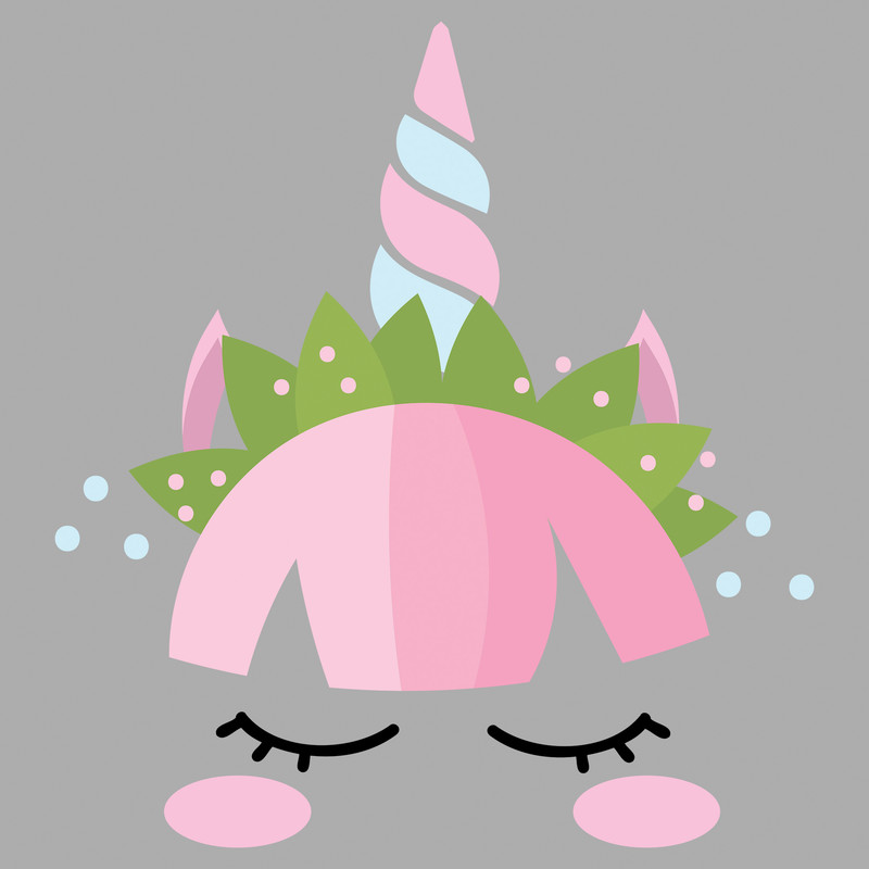 قیمت و خرید استیکر پارچه و لباس مدل dtf طرح یونیکورن کد H20.125 مجموعه 6 عددی