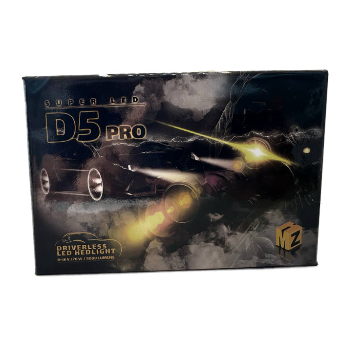 قیمت و خرید هدلایت ام زد ام مدل D5 pro بسته 2 عددی