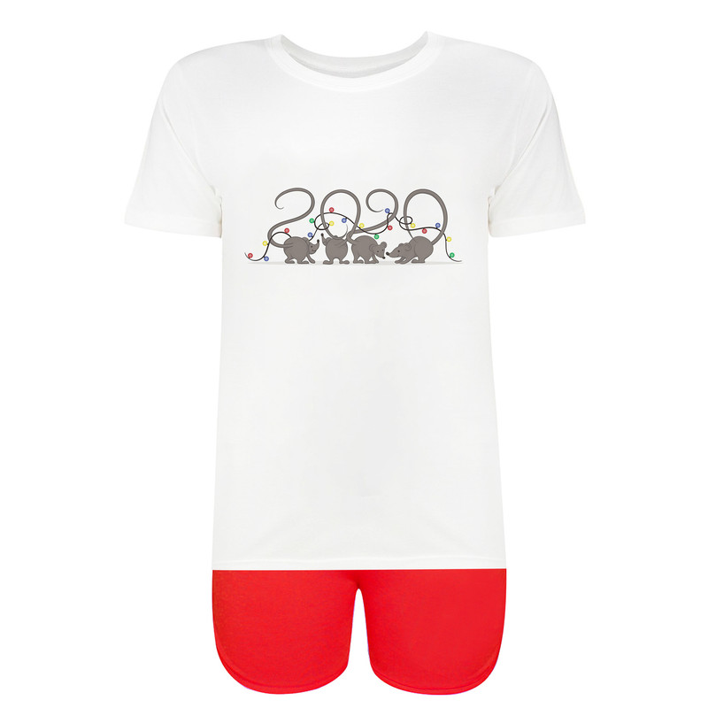 قیمت و خرید ست تیشرت و شلوارک زنانه کد SKSHG 0004-24