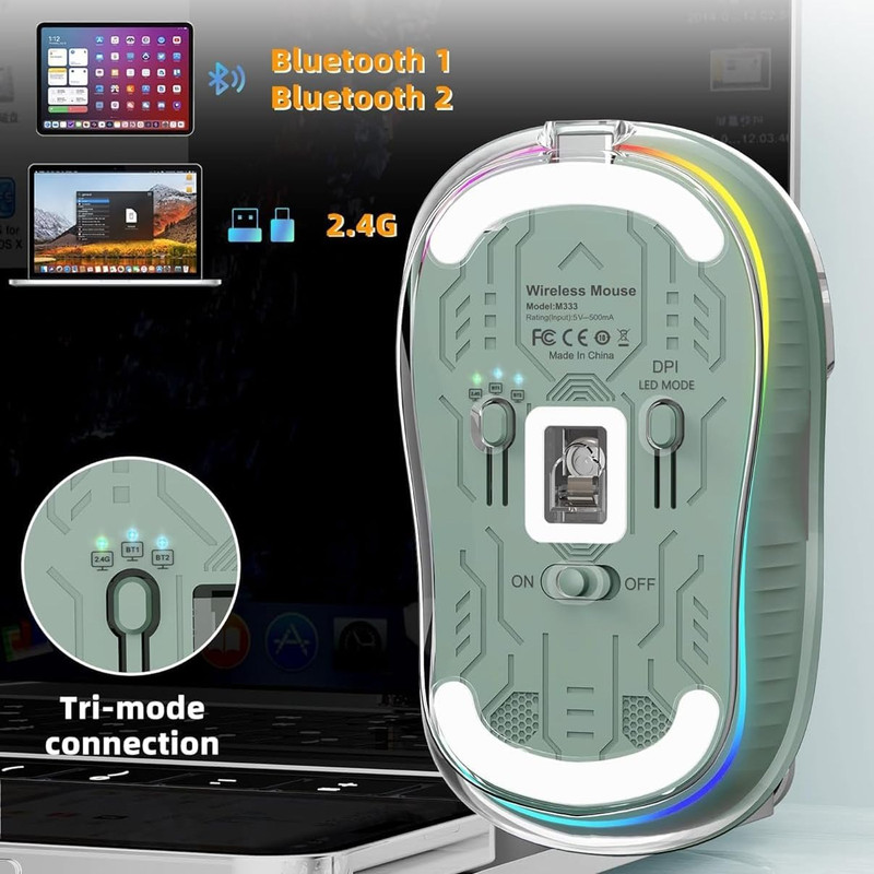 قیمت و خرید ماوس بلوتوثی بی سیم مدل M333