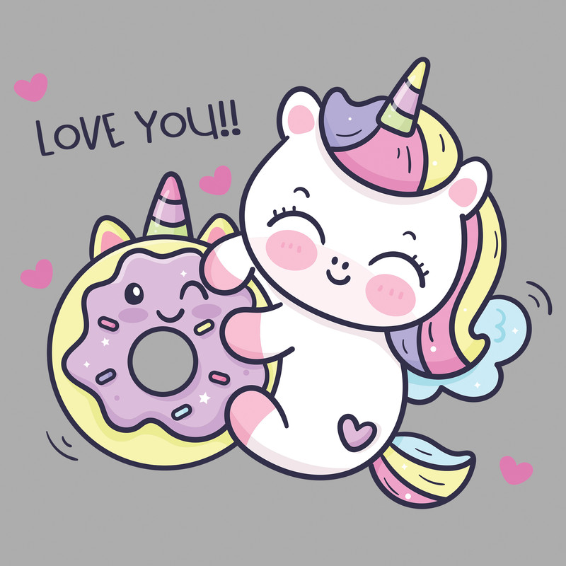 قیمت و خرید استیکر پارچه و لباس مدل dtf طرح یونیکورن کد H15.710 مجموعه 4 عددی