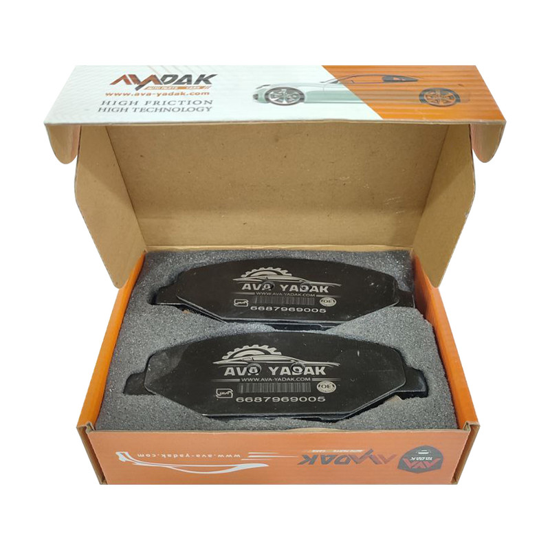 قیمت و خرید لنت ترمز جلو دیسکی آوا یدک کد 110006 مناسب برای سمند ملی EF7