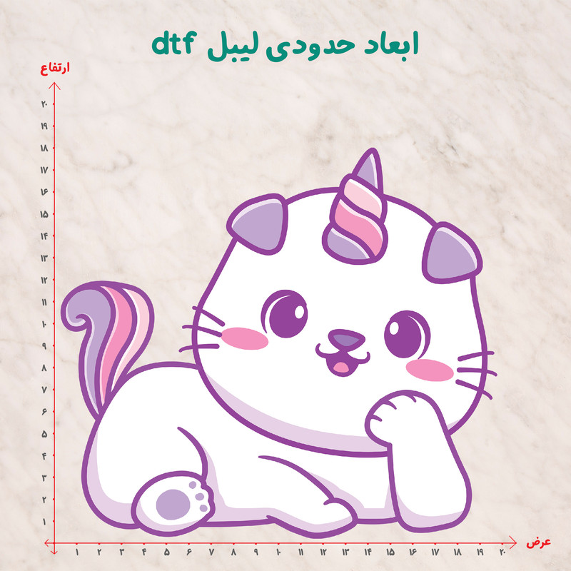 قیمت و خرید استیکر پارچه و لباس مدل dtf طرح یونیکورن کد H20.930 مجموعه 3 عددی