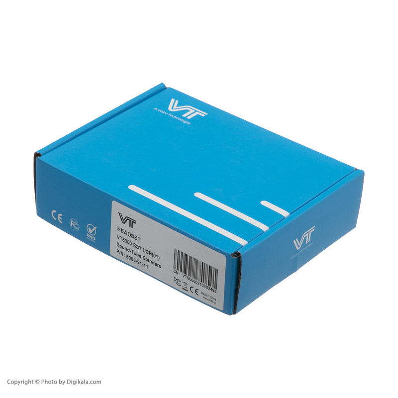 قیمت و خرید هدست تلفن وی تی مدل VT5000 SST USB(01)