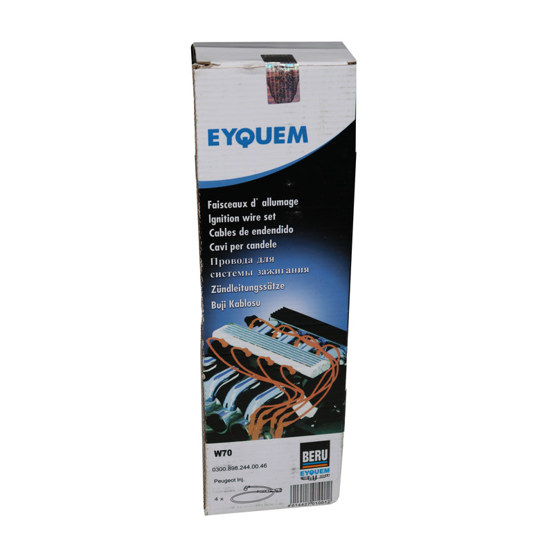 قیمت و خرید وایر شمع اکیوم کد 225 مناسب برای پژو 405 بسته 4 عددی