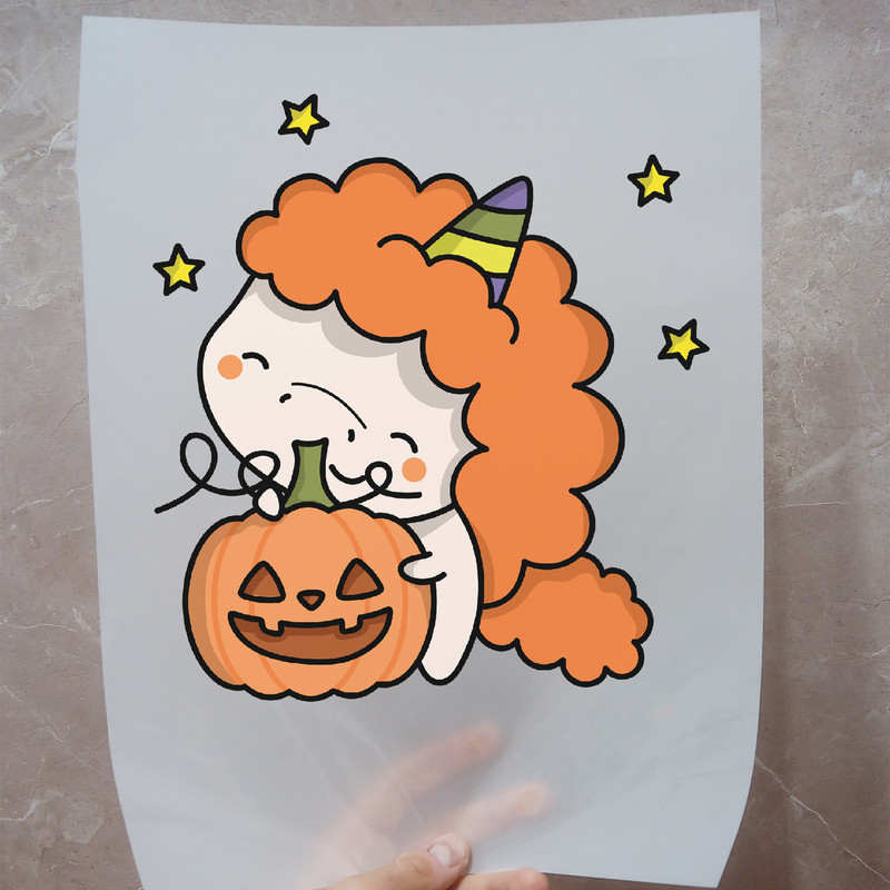 قیمت و خرید استیکر پارچه و لباس مدل dtf طرح یونیکورن کد H20.587 مجموعه 3 عددی