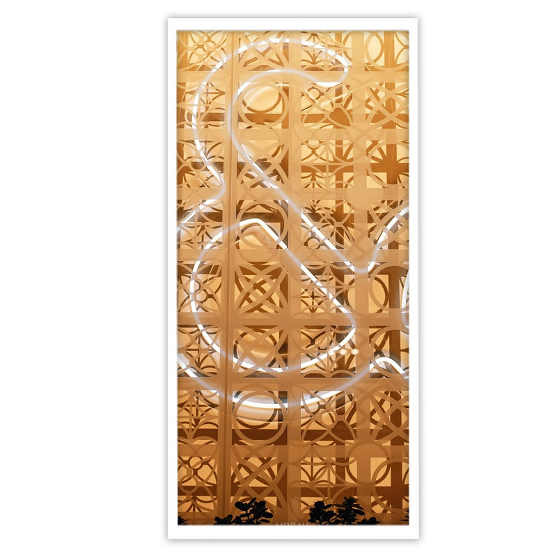 قیمت و خرید تابلو بکلیت طرح دیوار کاذب و پارتیشن مدل W-S3593