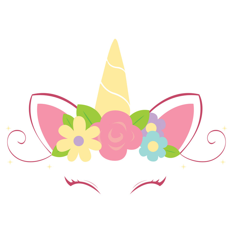 قیمت و خرید استیکر پارچه و لباس مدل dtf طرح یونیکورن کد H20.37 مجموعه 3 عددی