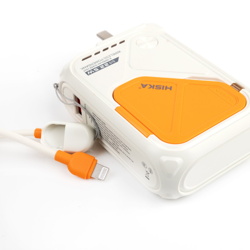 قیمت و خرید پاوربانک 20 وات هیسکا مدل HP-123PD ظرفیت 10000 میلی آمپر ساعت