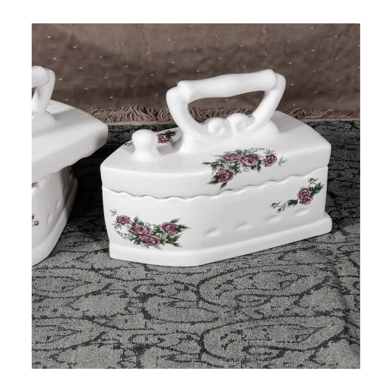 قیمت و خرید شکلات خوری سرامیکی مدل گلسرخ کد 200