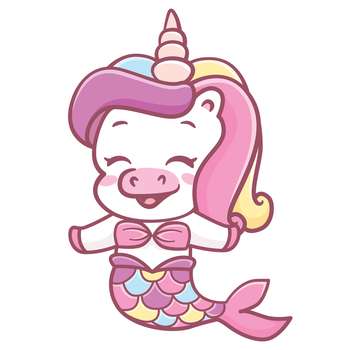 قیمت و خرید استیکر پارچه و لباس مدل dtf طرح یونیکورن کد H15.990 مجموعه 4 عددی