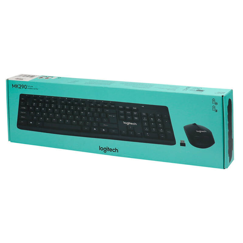 قیمت و خرید کیبورد و ماوس بی سیم مدل LOG-MK290