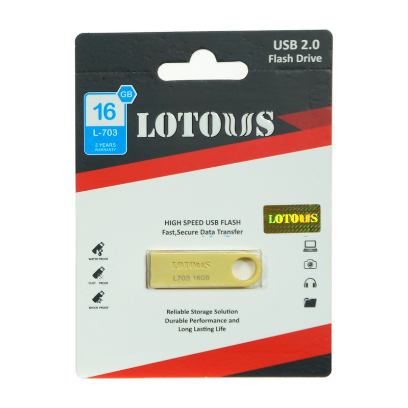 قیمت و خرید فلش مموری لوتوس مدل L703 ظرفیت 16 گیگابایت