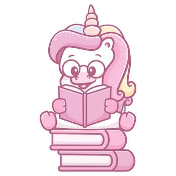 قیمت و خرید استیکر پارچه و لباس مدل dtf طرح یونیکورن کد H15.977 مجموعه 4 عددی