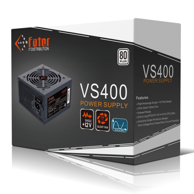 قیمت و خرید منبع تغذیه کامپیوتر فاطر مدل VS400