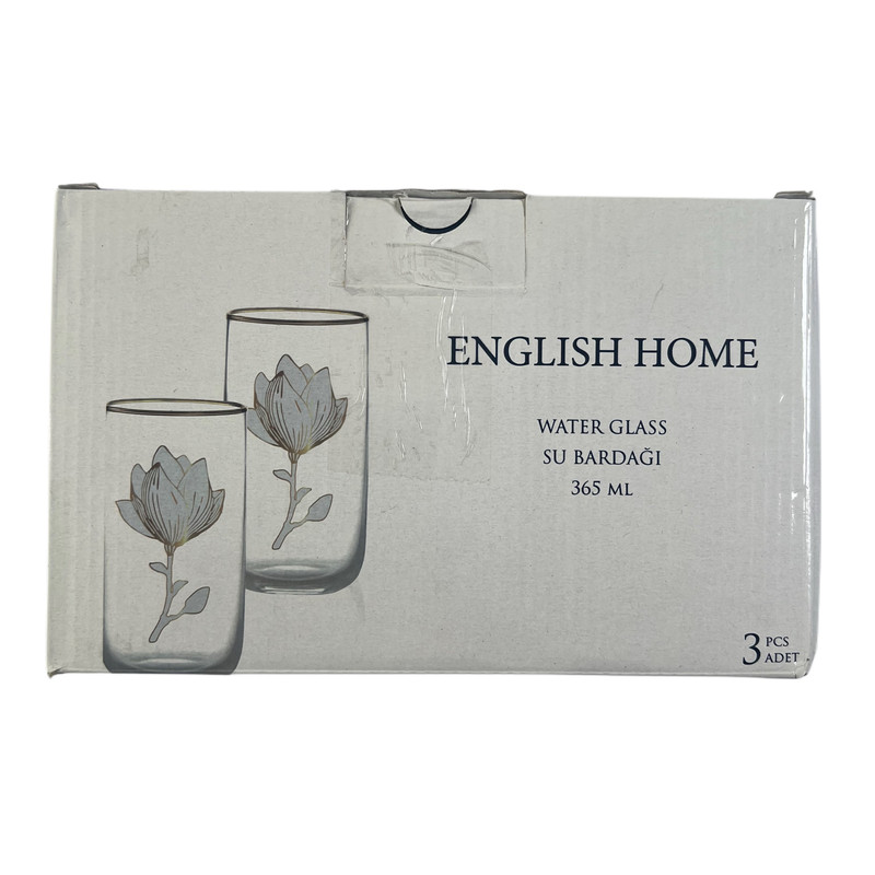 قیمت و خرید لیوان انگلیش هوم مدل Magnolia 365ML بسته 3 عددی