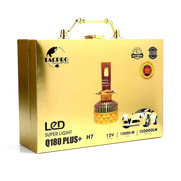 قیمت و خرید لامپ هدلایت خودرو تک پرو مدل Q180 plus بسته 2 عددی