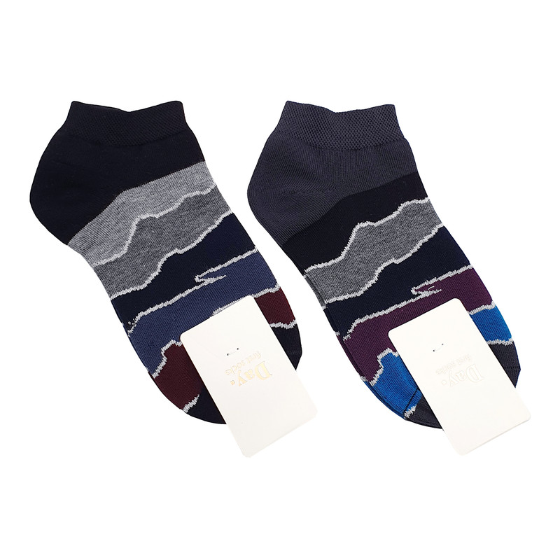 قیمت و خرید جوراب زنانه مدل موج JB147-BkDgr بسته 2 عددی