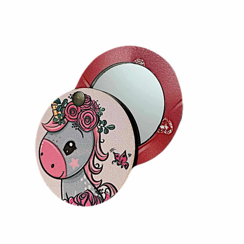 قیمت و خرید آینه جیبی مدل چوبی انیمیشنی