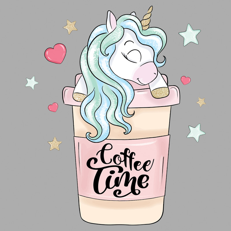 قیمت و خرید استیکر پارچه و لباس مدل dtf طرح یونیکورن کد H20.409 مجموعه 3 عددی