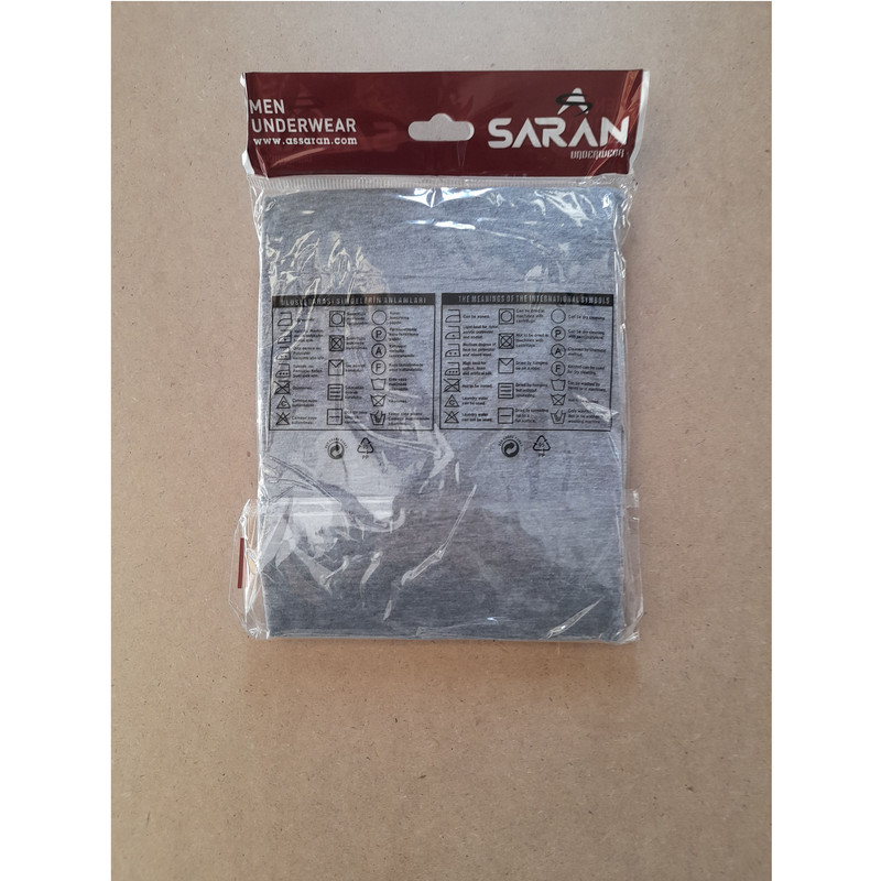 قیمت و خرید زیرپوش رکابی مردانه ساران مدل SARAN-22A مجموعه 2 عددی