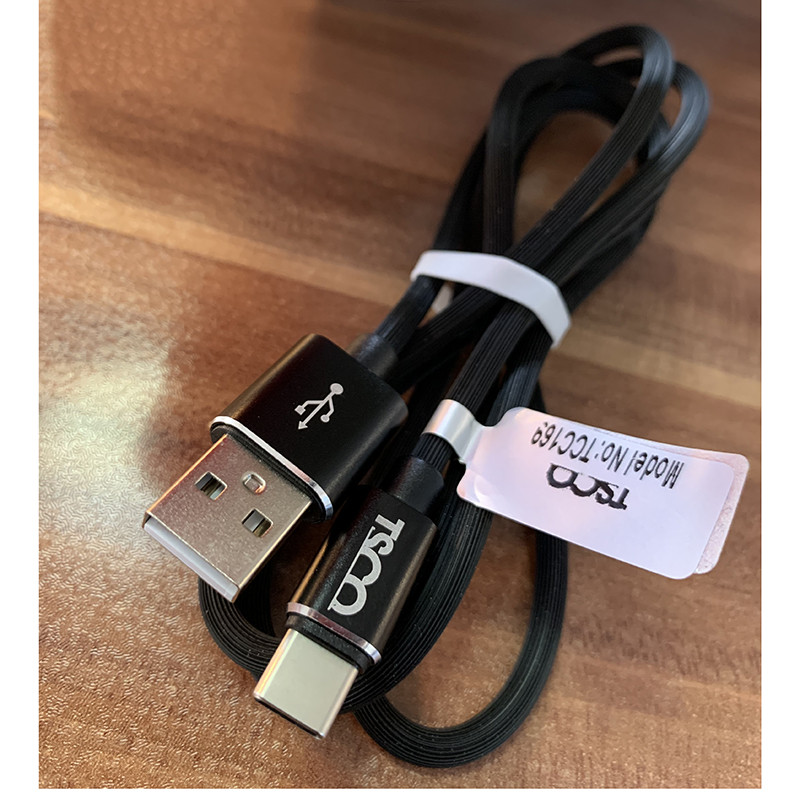 قیمت و خرید کابل تبدیل USB به USB-C تسکو مدل TC C169 طول 1 متر
