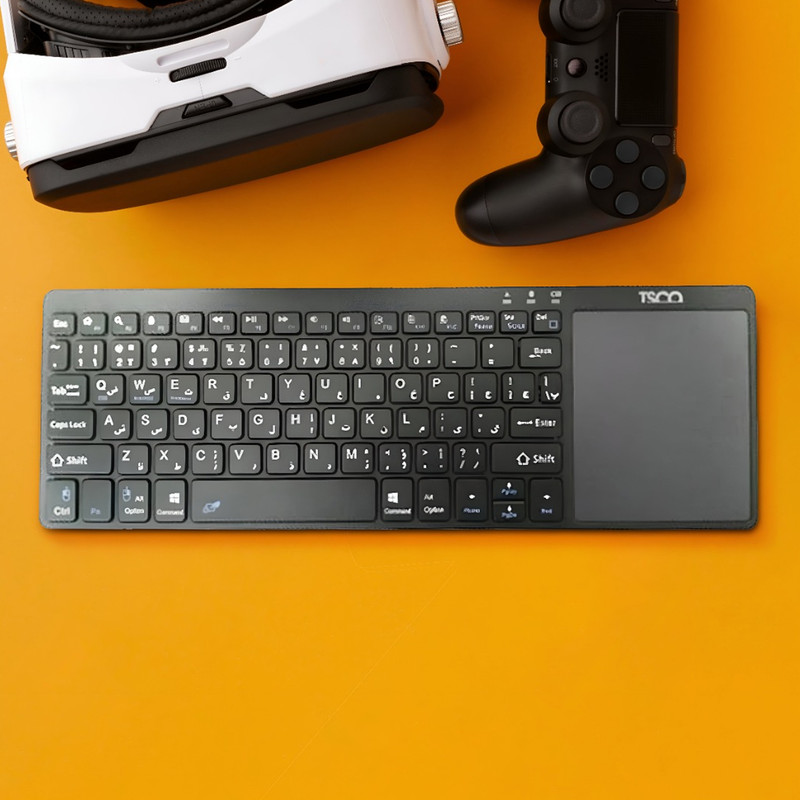 قیمت و خرید کیبورد بی سیم تسکو مدل TKM7320B، سوییچ ممبران، Tenkeyless
