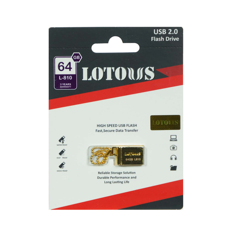 قیمت و خرید فلش مموری لوتوس مدل L810 ظرفیت 64 گیگابایت