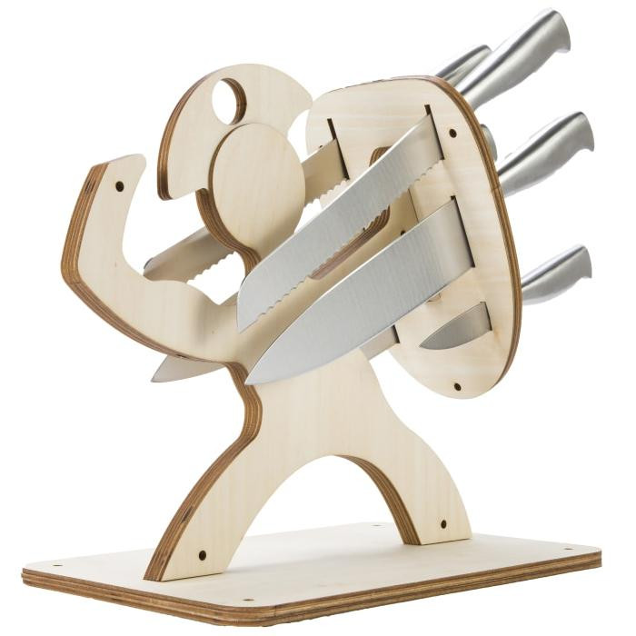 قیمت و خرید استند چاقو مدل جنگجو