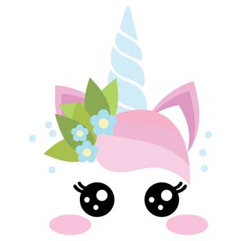 قیمت و خرید استیکر پارچه و لباس مدل dtf طرح یونیکورن کد H15.122 مجموعه 4 عددی