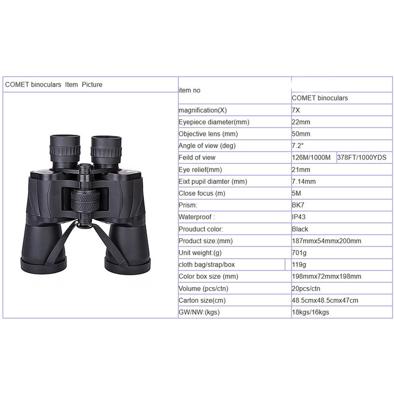 قیمت و خرید دوربین دوچشمی کومت مدل CO 80X80