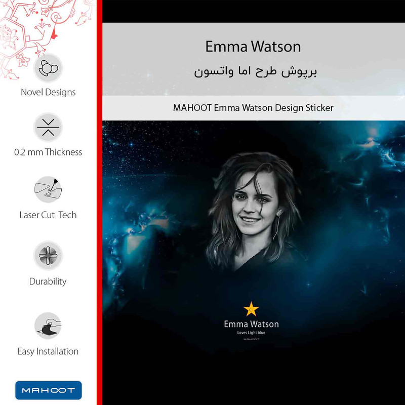 قیمت و خرید برچسب پوششی ماهوت مدل Emma Watson-FullSkin مناسب برای گوشی ...