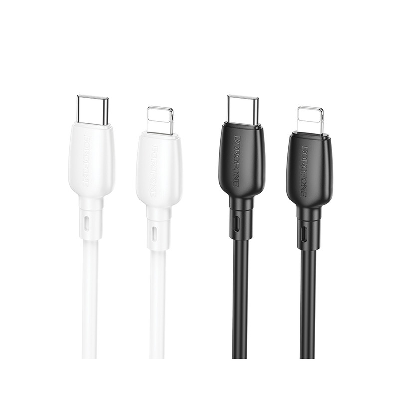 قیمت و خرید کابل تبدیل USB-C به لایتنینگ بروفون مدل BX93 20W طول 1 متر