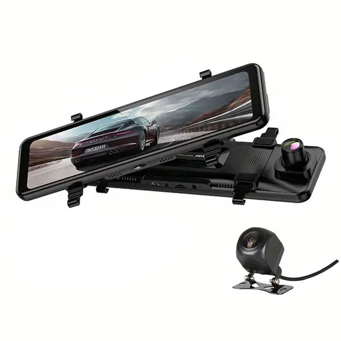 قیمت و خرید دوربین فیلم برداری ثبت وقایع خودرو مدل آینه ای لمسی RoadLens-H30D